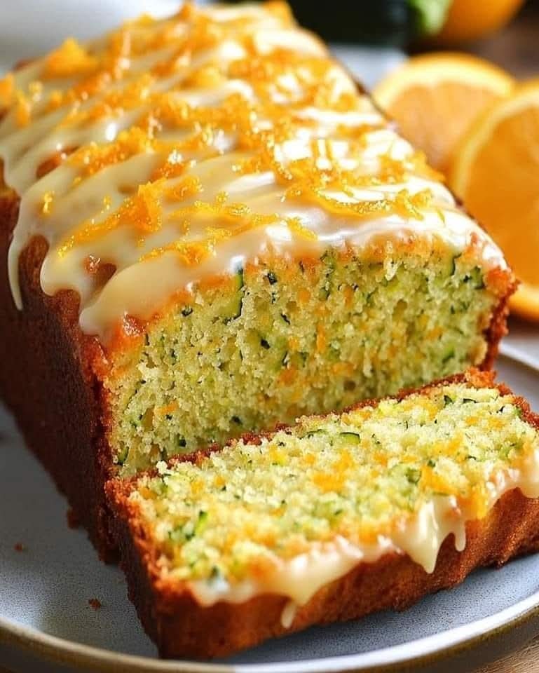 orange zucchini cake - FOOD LOVERS