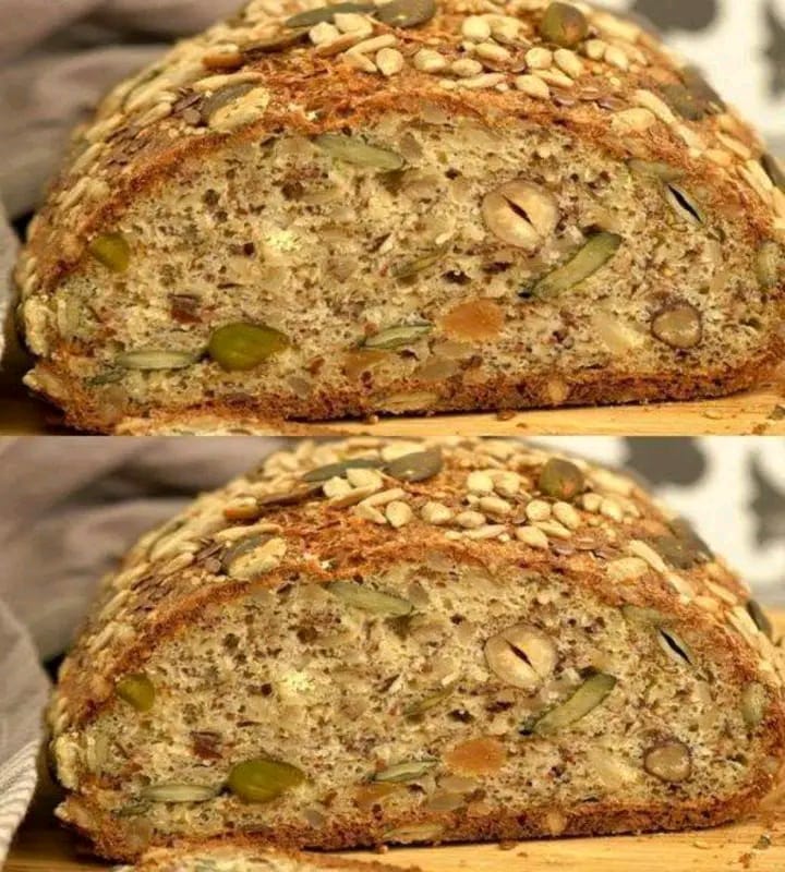 Il Pane Rustico della Salute: Ricetta Integrale con Semi e Frutta Secca ...