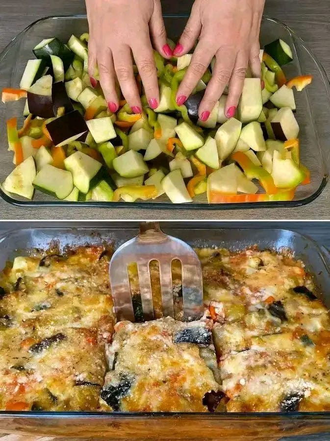 🍆 Verdure Miste Gratinate al Forno: Il Contorno Perfetto, Croccante e ...